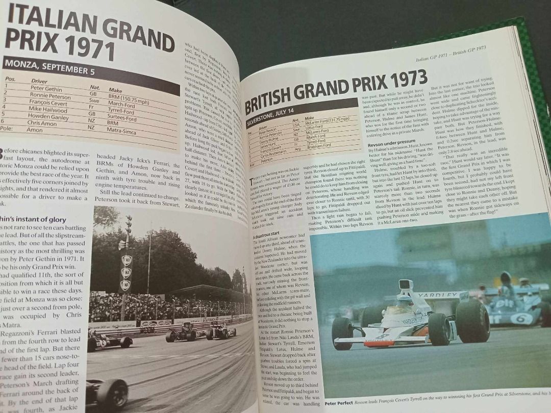 Coffee Table Book: The Ultimate Encyclopedia of Formula One preloved ...