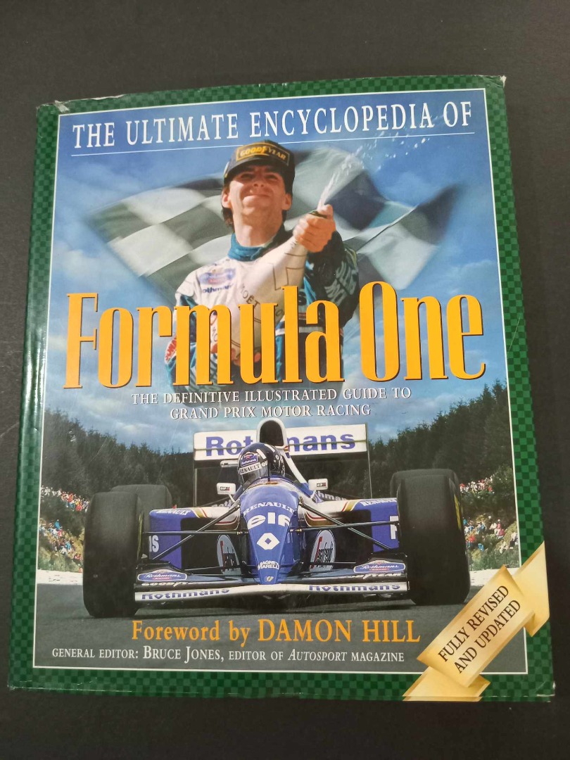 Coffee Table Book: The Ultimate Encyclopedia of Formula One preloved ...