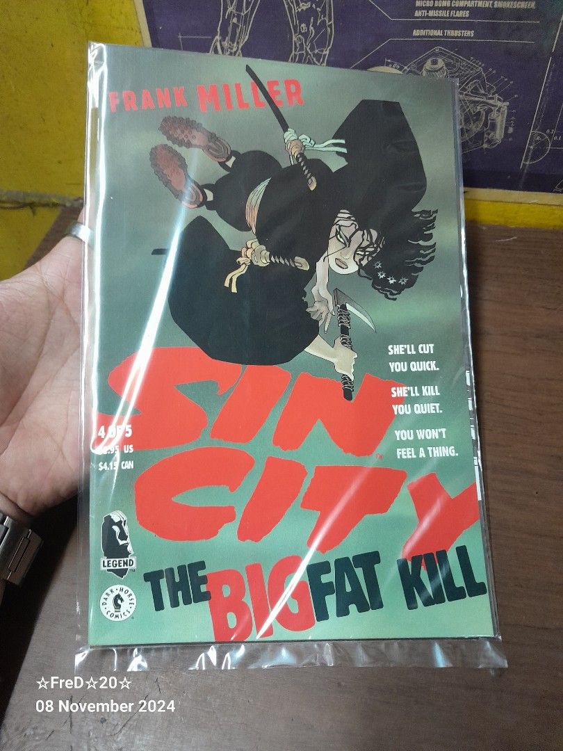 Complete 1990s (The Big Fat Kill 1 to 5 of 5) Sin City Dark Horse ...