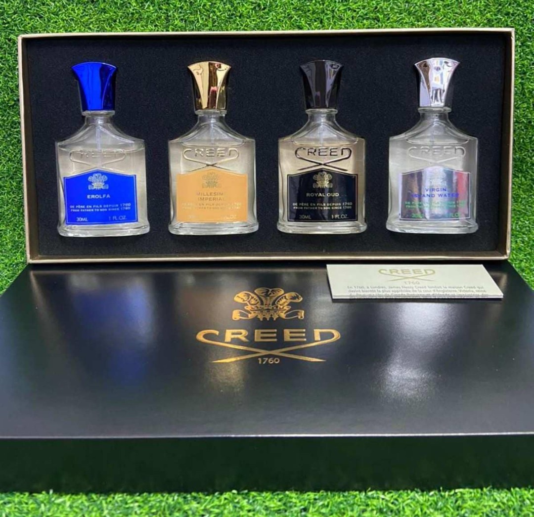CREED SET GIFT SET 4X30ML, Beauty & Personal Care, Fragrance ...