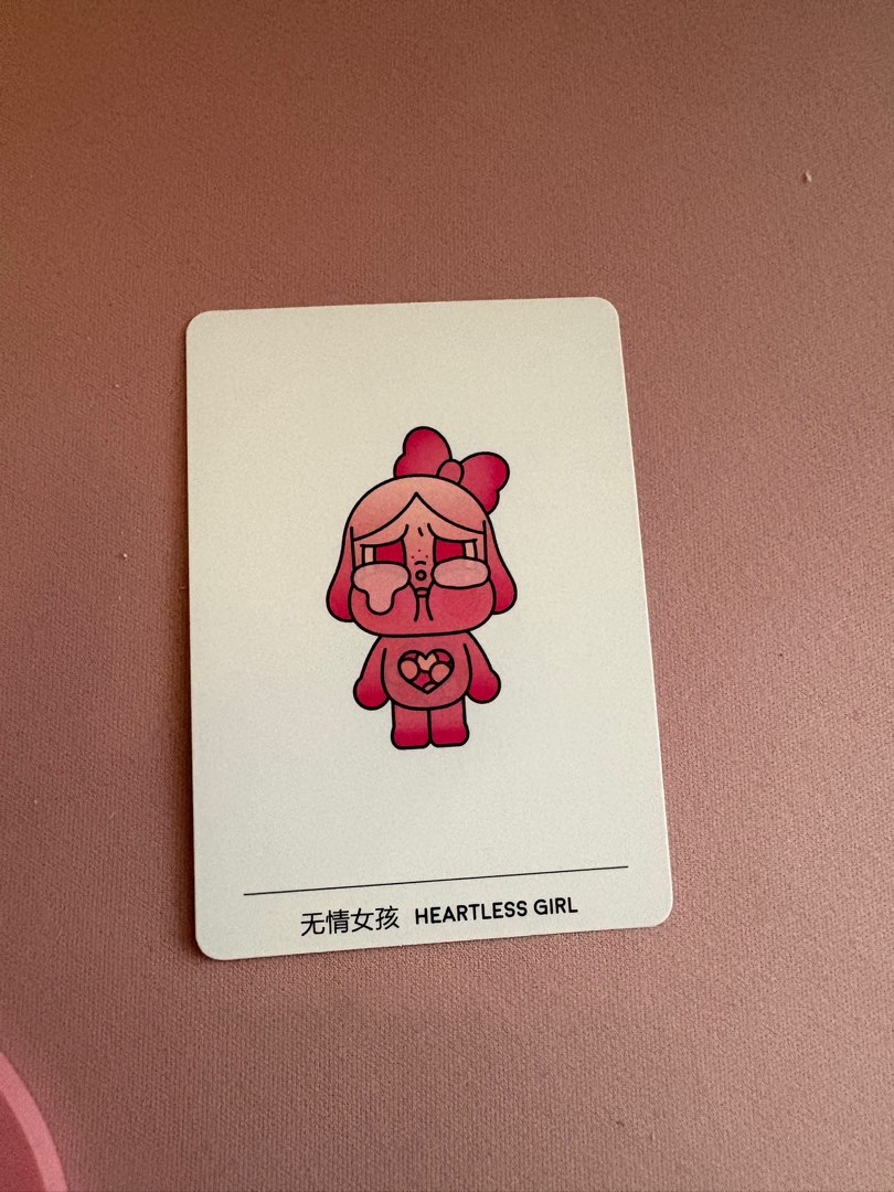 Crybaby Crying Again Series Figure Heartless Girl, Hobbies & Toys, Toys & Games on Carousell