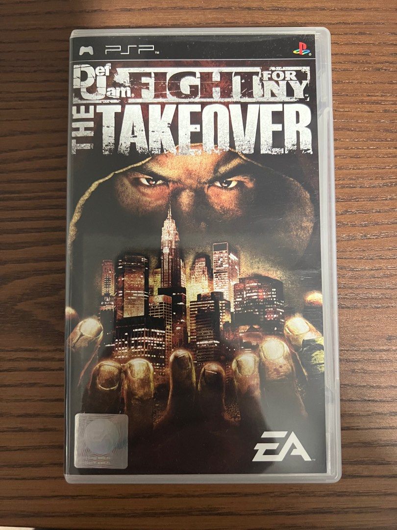 Def Jam Fighter for NY The Takeover (Mint Condition) PSP, Video Gaming ...