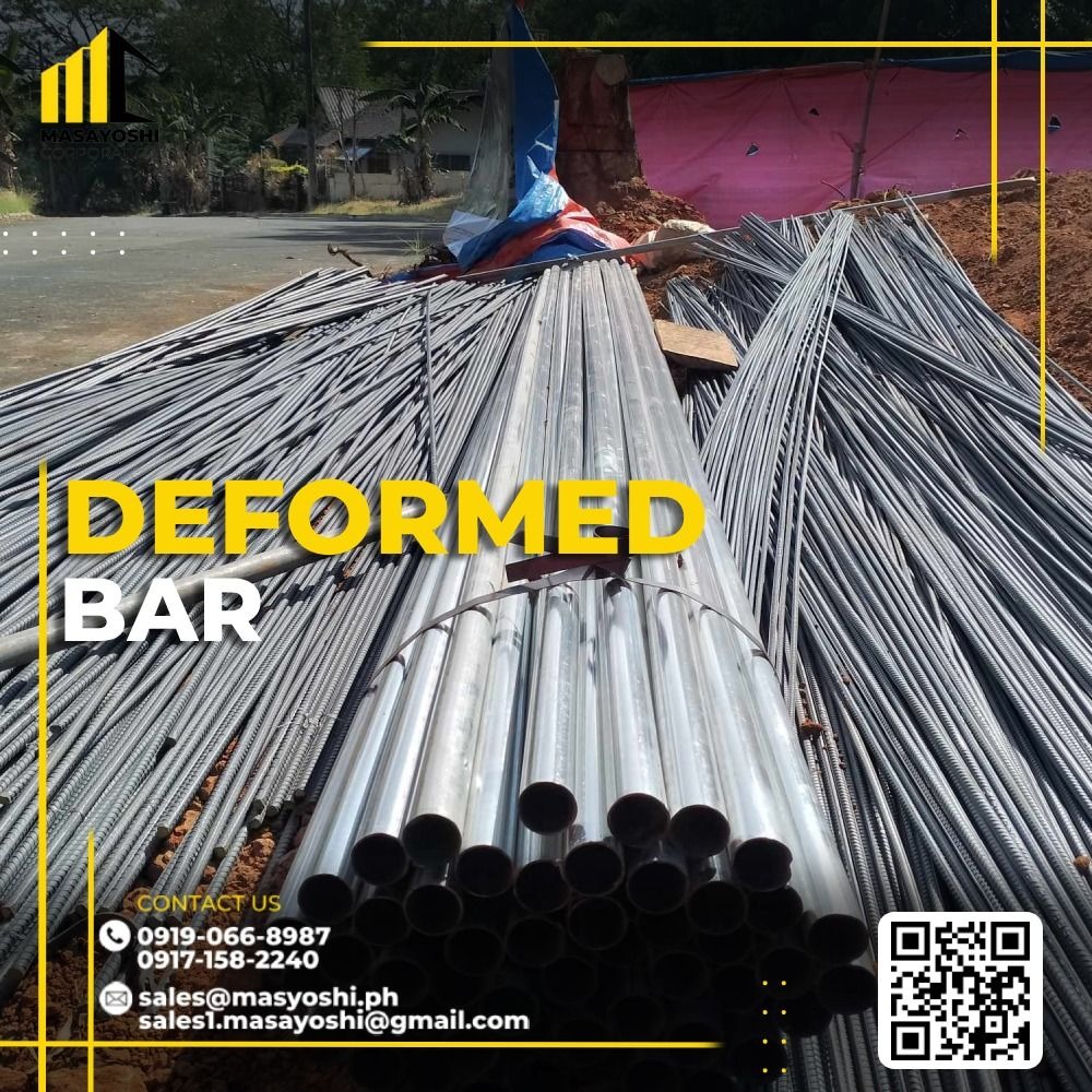 Deformed Bar | Deformed Bar Grade 40 8mm x 6meters | RSB | Corrugated ...