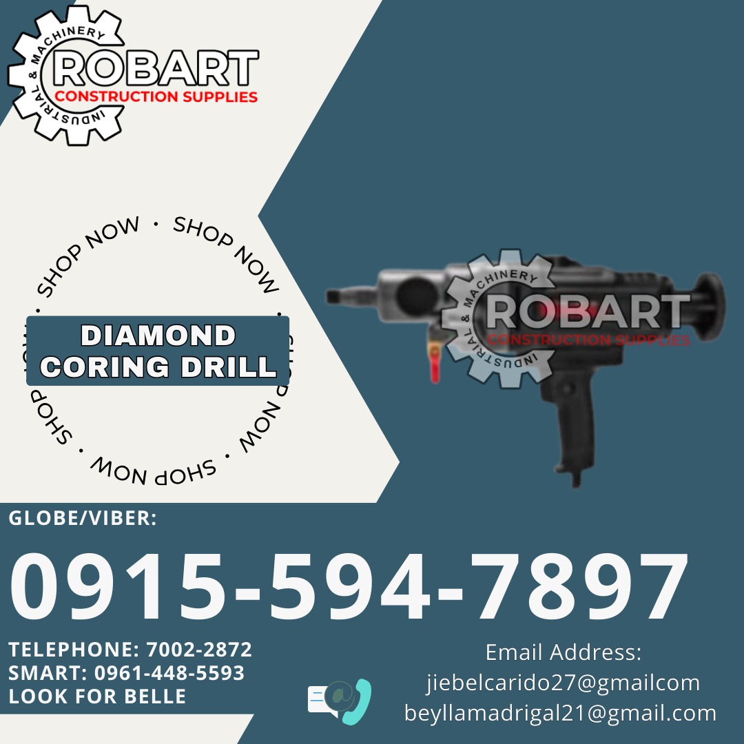 Diamond Coring Drill, Commercial & Industrial, Construction Tools ...