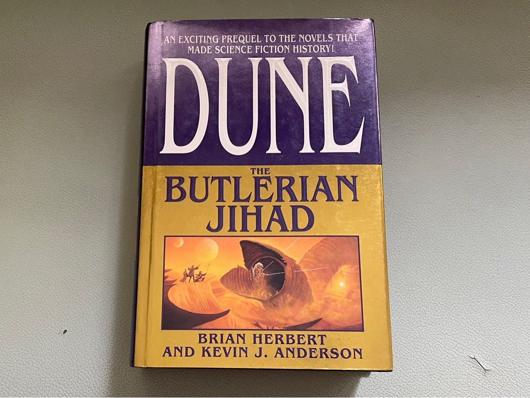 DUNE: The BUTLERIAN JIHAD, Brian HERBERT & Kevin J. ANDERSON, Sci-Fi ...