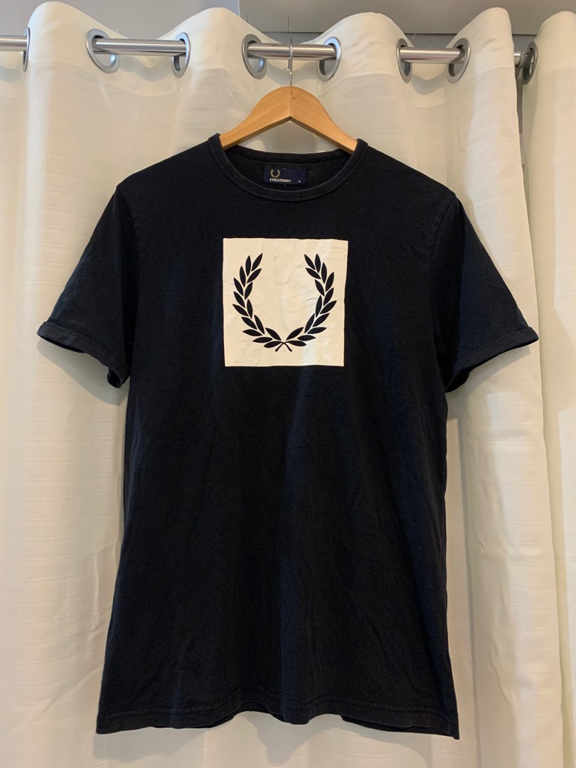 Fred perry box big logo, Men's Fashion, Tops & Sets, Tshirts & Polo ...