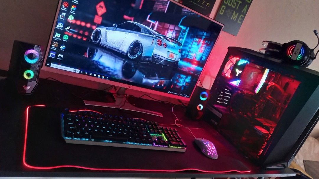 FULL SET Gaming PC I7 8700 RTX 3050 8gb, Computers & Tech, Desktops on ...