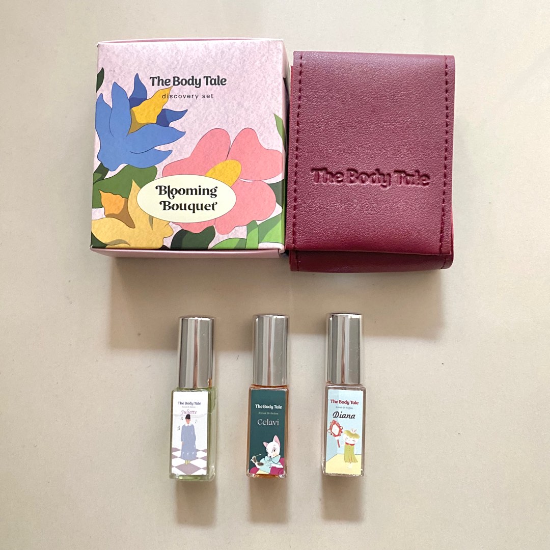 GET 3! The Body Tale Juliette, Diana, Celavi NEW with box, Kesehatan ...