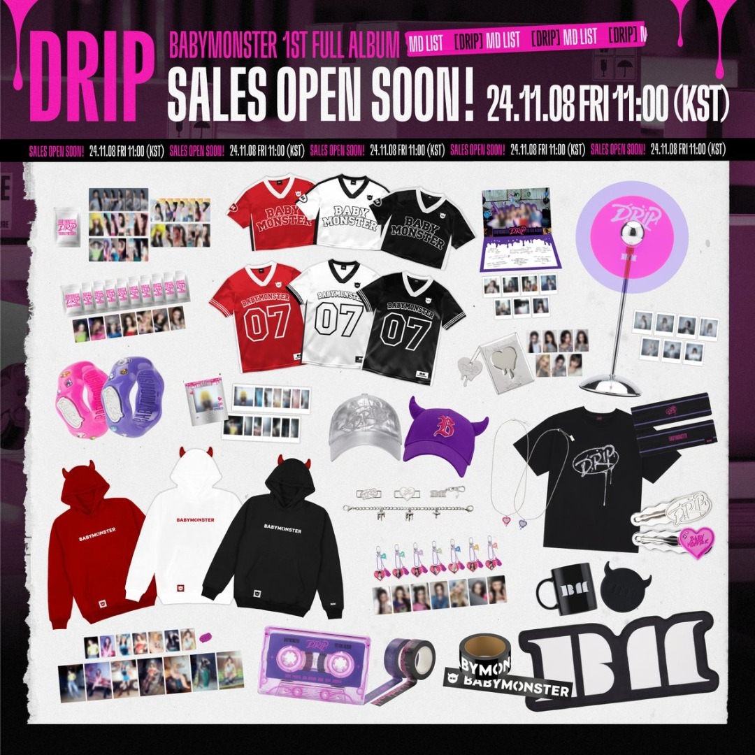 [Gift deadline 15 Nov/till sold out read description] BABYMONSTER [DRIP ...