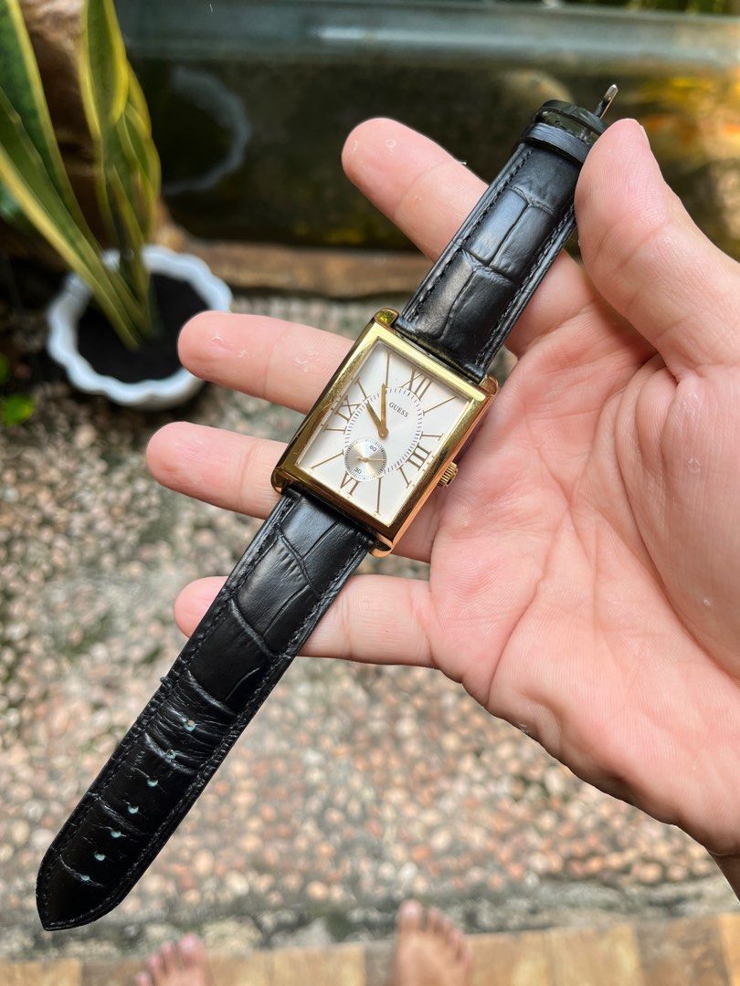 Guess Tank Watch / Jam Tangan Guess not bulova seiko citizen rado omega ...