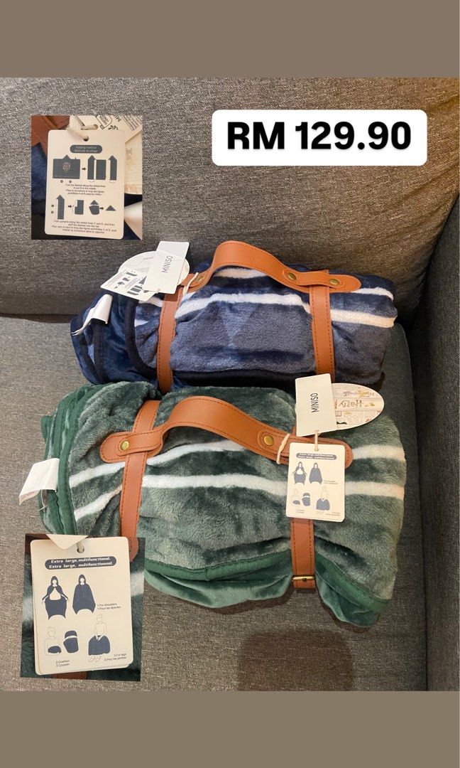 HARRY POTTER x MINISO BLANKET, Women's Fashion, Activewear on Carousell