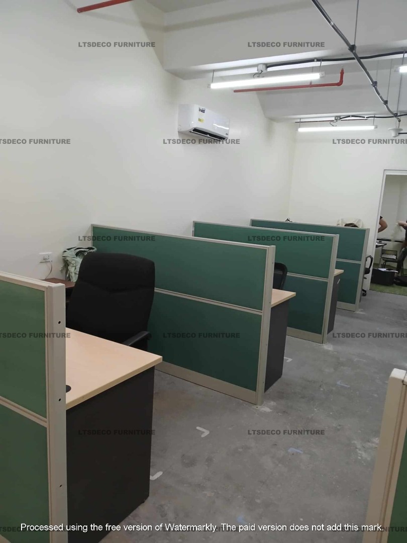 HIGH PANEL WORKSTATION TABLE PARTITION | OFFICE PARTITION, Furniture ...