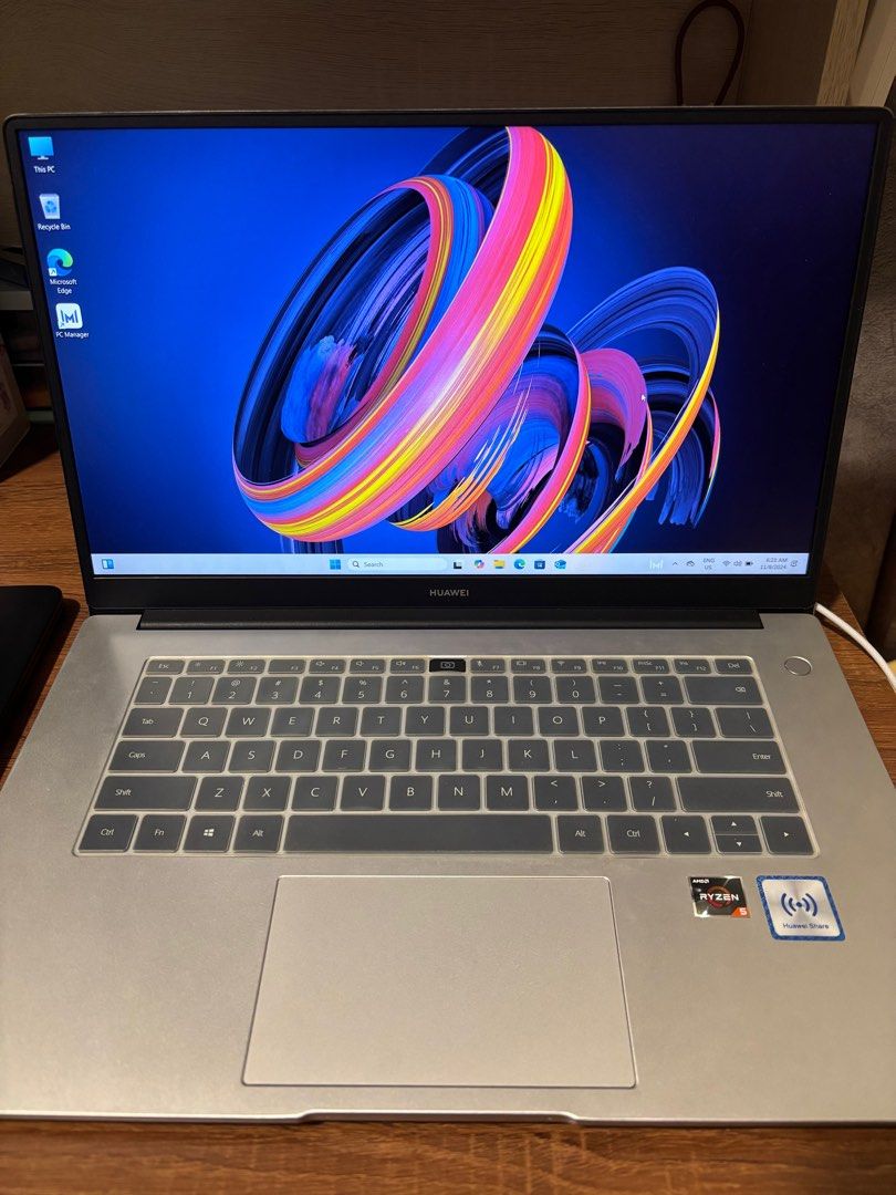 Huawei Matebook D15 Laptop, 15 inch, Ryzen 5 3500U, 8GB, 256GB SSD ...