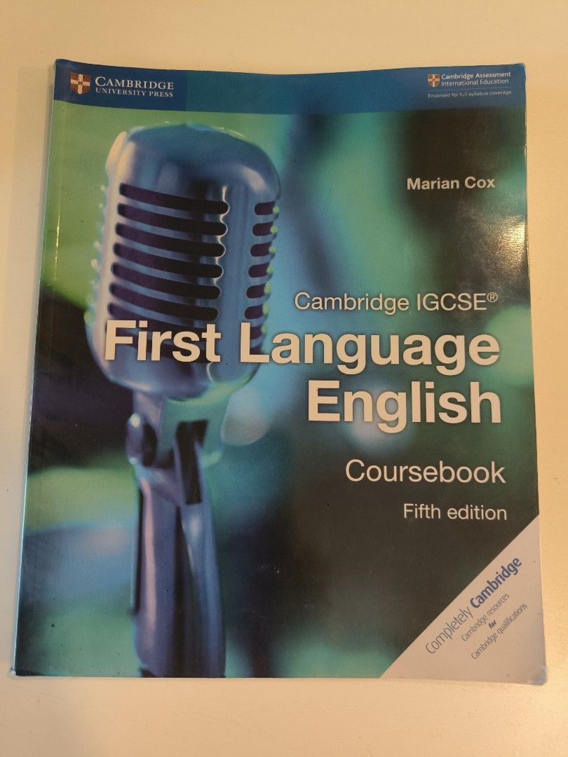 IGCSE - First Language English, Hobbies & Toys, Books & Magazines ...