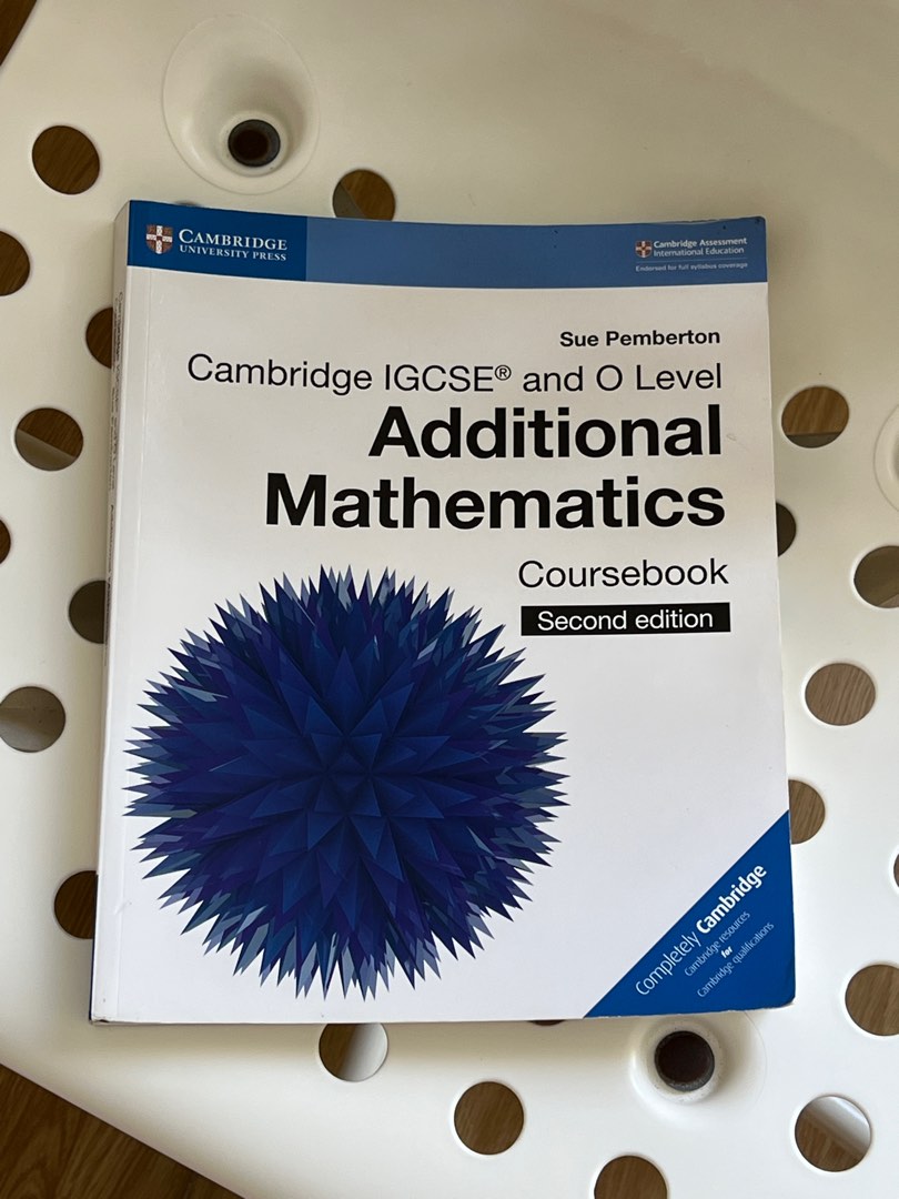 Igcse Add Maths Course Book Hobbies And Toys Books And Magazines Textbooks On Carousell