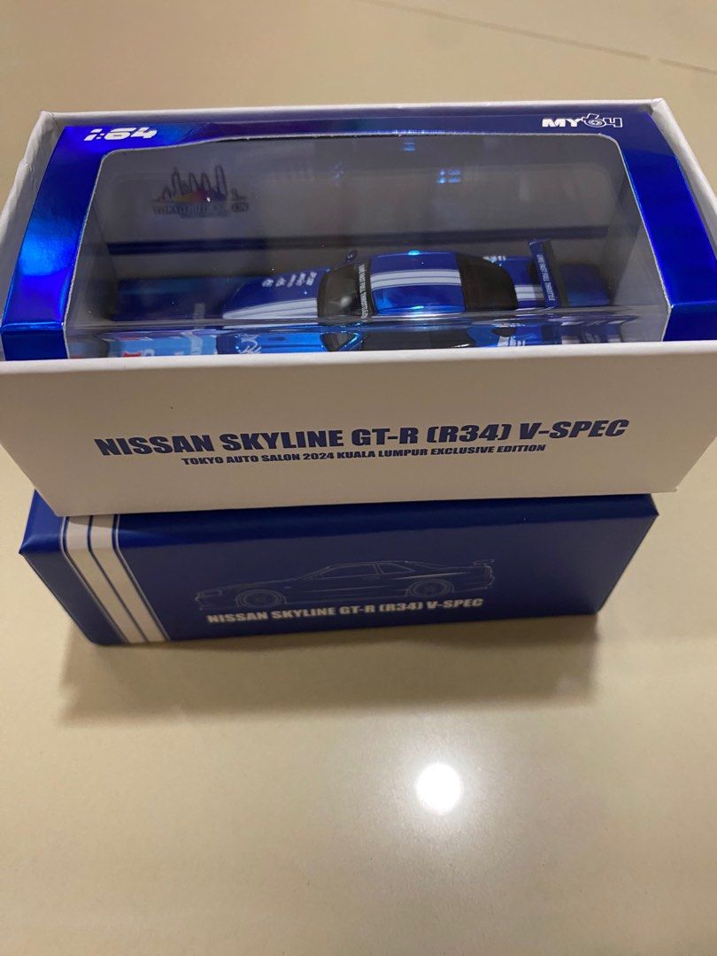 Inno 64 CHASE R34 GTR Tokyo Auto Salon Kuala Lumpur Exclusive, Hobbies ...
