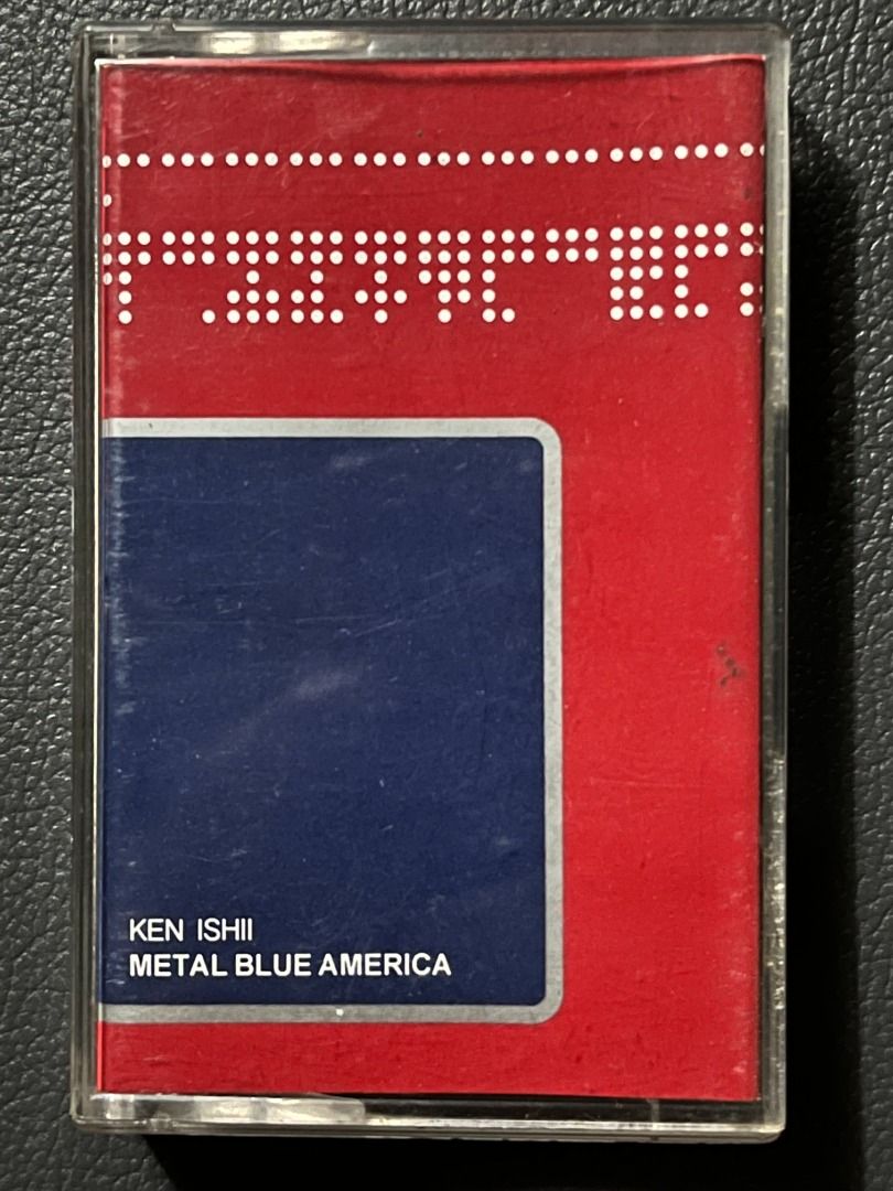 KEN ISHII Metal Blue America PHILIPPINES Paper Label Cassette, Hobbies & Toys, Music & Media ...