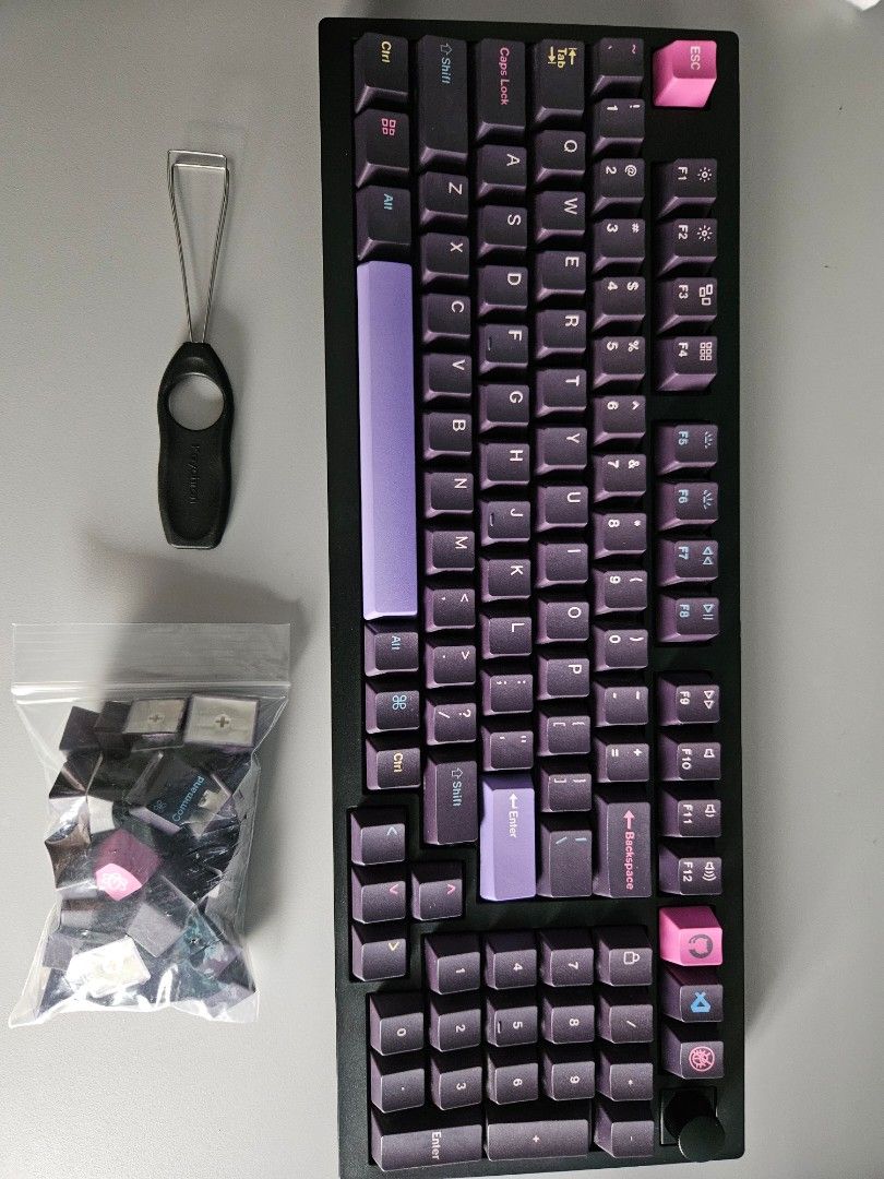 Keychron V5 96% Mechanical Keyboard RGB with Knob Ver Barebone/With ...
