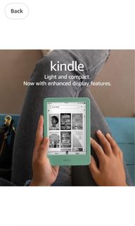 Kindle Basic 2024 Matcha 16gb, Mobile Phones & Gadgets, E-Readers on ...