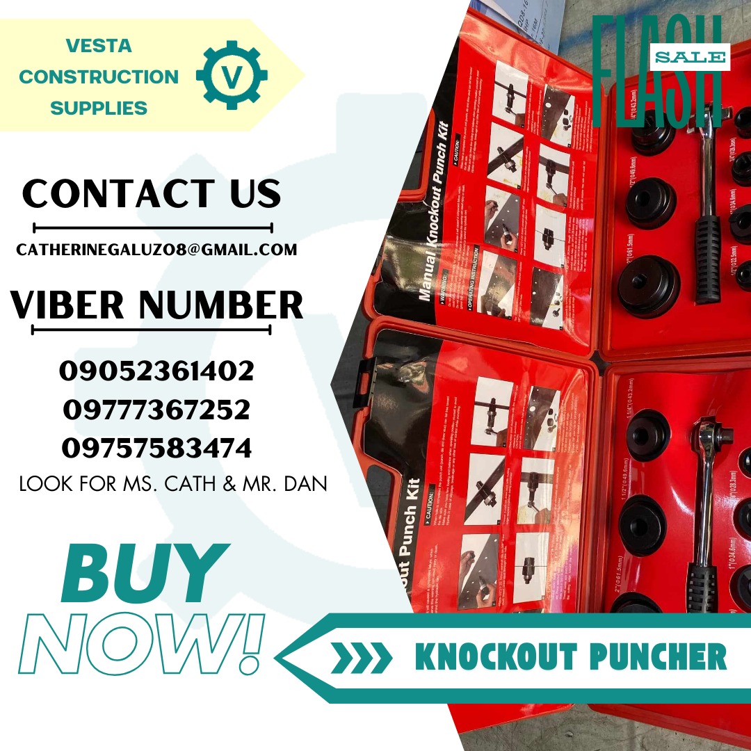 KNOCKOUT PUNCHER, Commercial & Industrial, Construction Tools ...