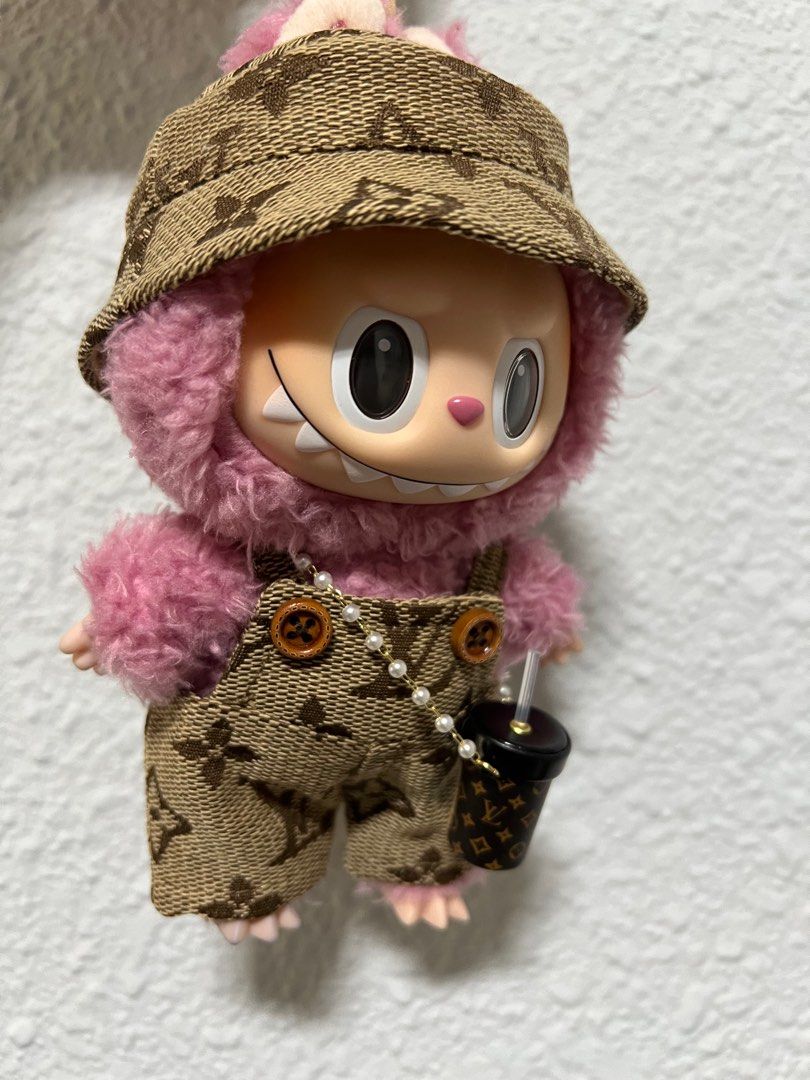 Labubu bubble tea clothes set, Hobbies & Toys, Toys & Games on Carousell