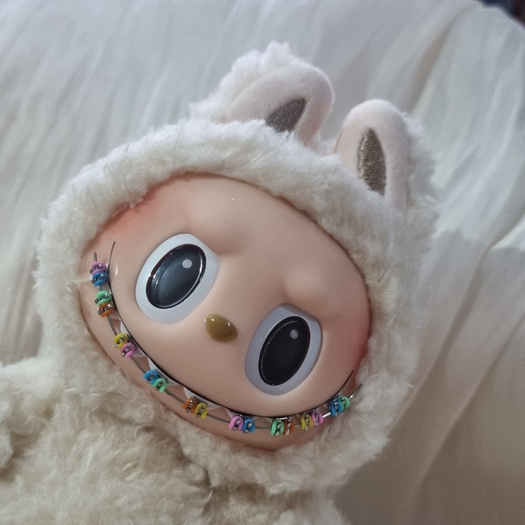Labubu custom braces, Hobbies & Toys, Toys & Games on Carousell