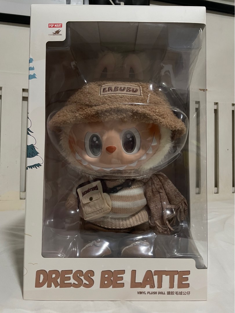 Labubu Dress Be Latte, Hobbies & Toys, Toys & Games on Carousell