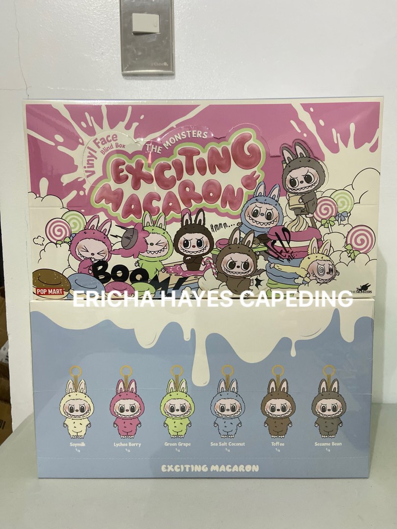 Labubu Exciting Macaron Confirmed Set, Hobbies & Toys, Toys & Games on ...
