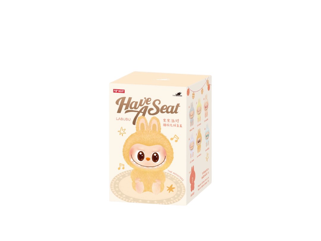 LABUBU V2 Have A Seat Blind Box, Toys & Collectibles, Mainan di Carousell