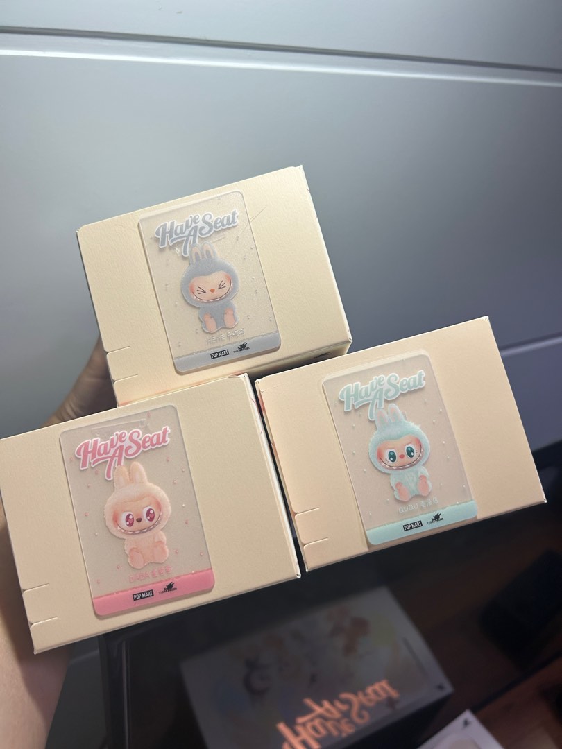 Labubu V2 Opened box, sealed foil (Hehe, Dada, Ququ), Hobbies & Toys ...
