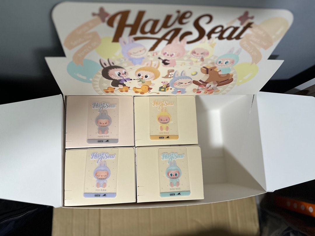 Labubu v2 opened box, sealed foil, Hobbies & Toys, Toys & Games on ...