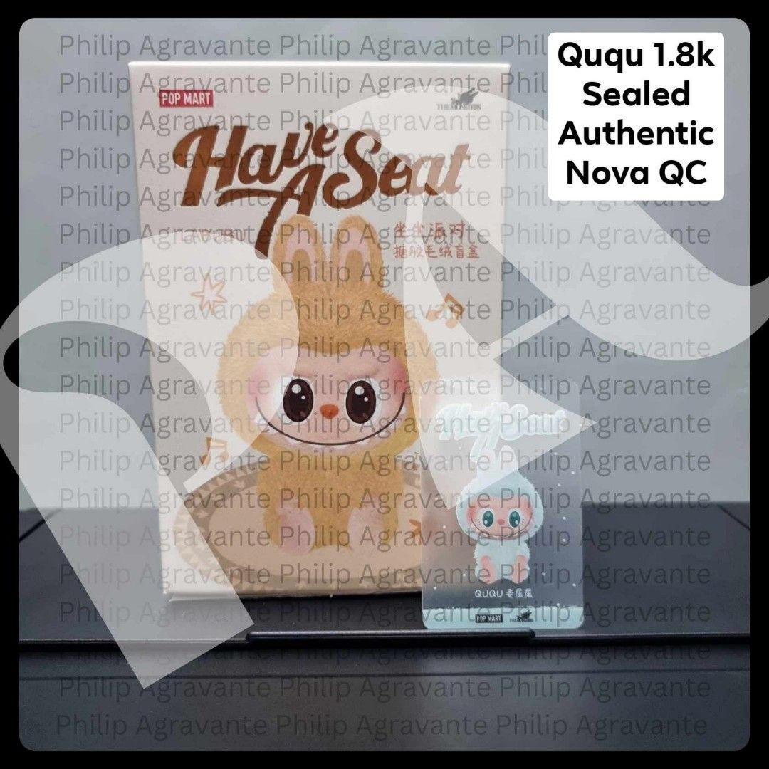 Labubu V2 QUQU Sealed, Hobbies & Toys, Toys & Games on Carousell