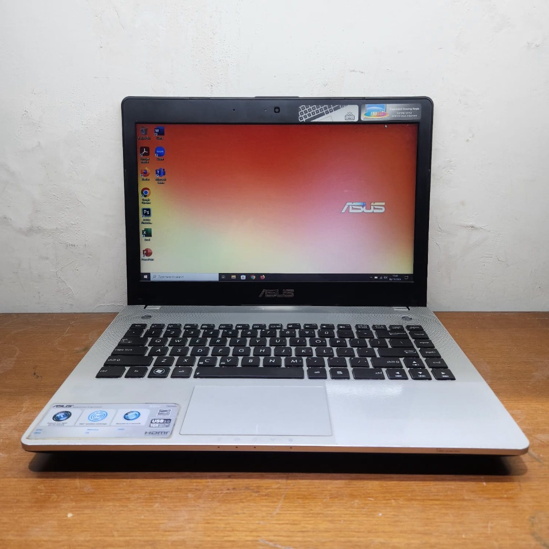 LAPTOP CORE I5 SSD ASUS N46 14 INCH BACKLITE 14 INCH SIAP PAKAI ...