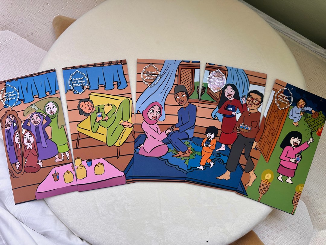 Limited Edition Sampul Raya Zus Coffee, Hobbies & Toys, Stationery ...