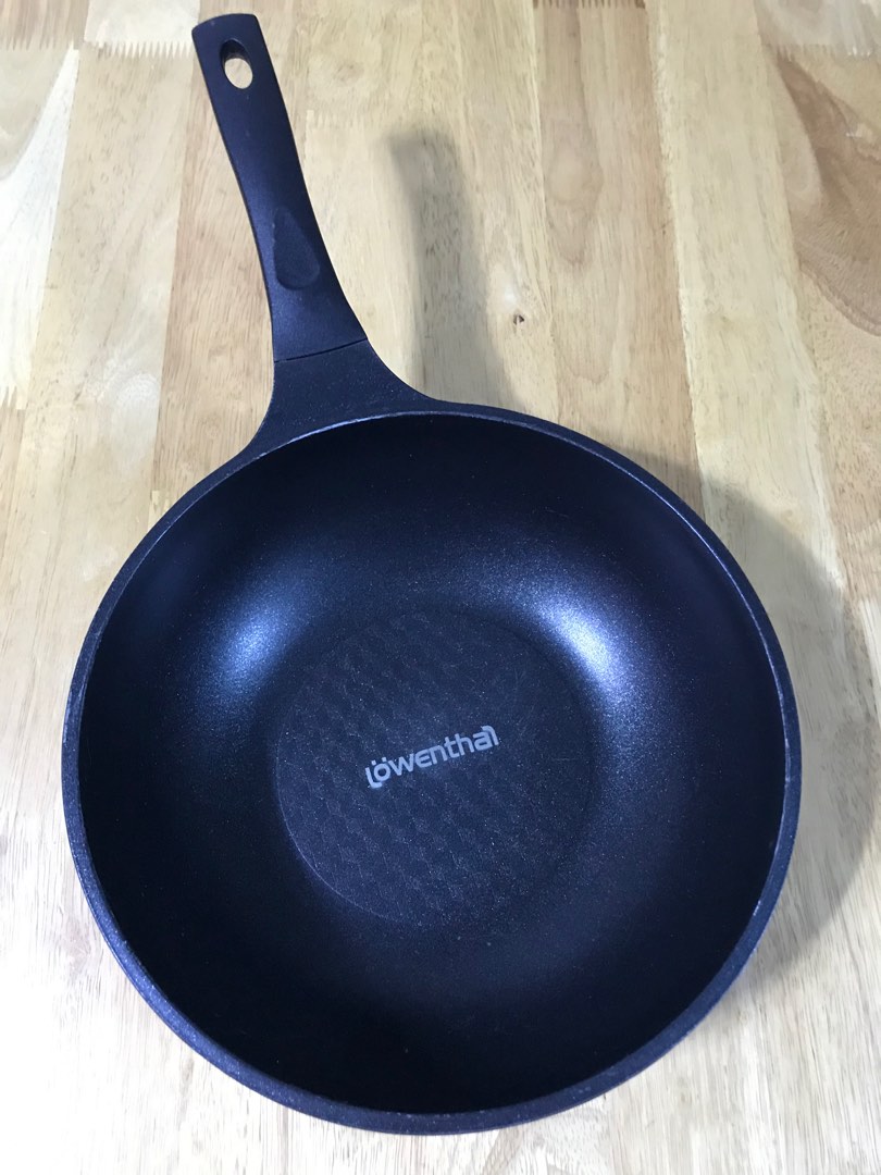 Lowenthal Germany wok pan 26cm, Furniture & Home Living, Kitchenware ...
