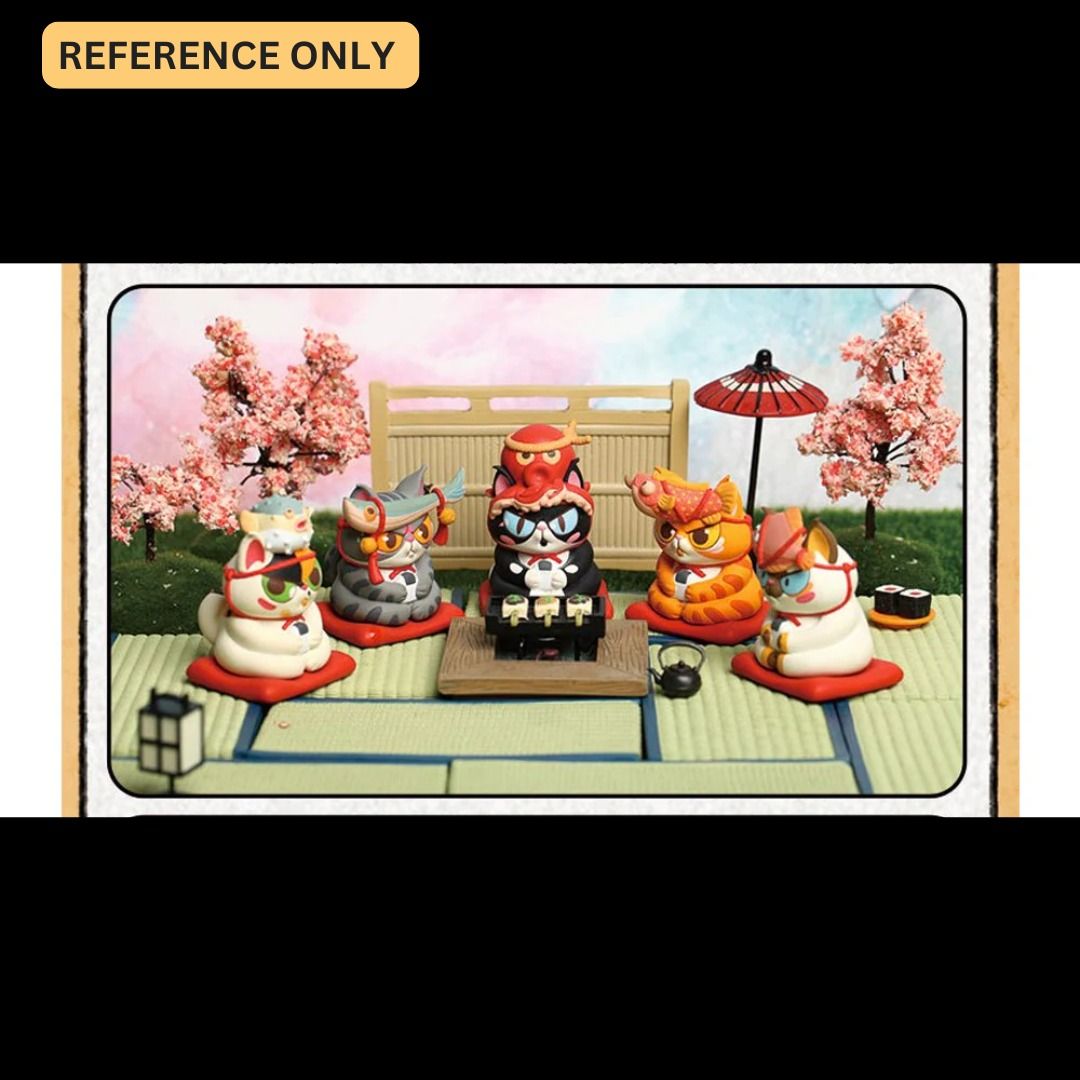 JAN SALE! [m18 COLLECTIBLES] 52TOYS Ramen Cat Food on Top - Paomian Cat ...