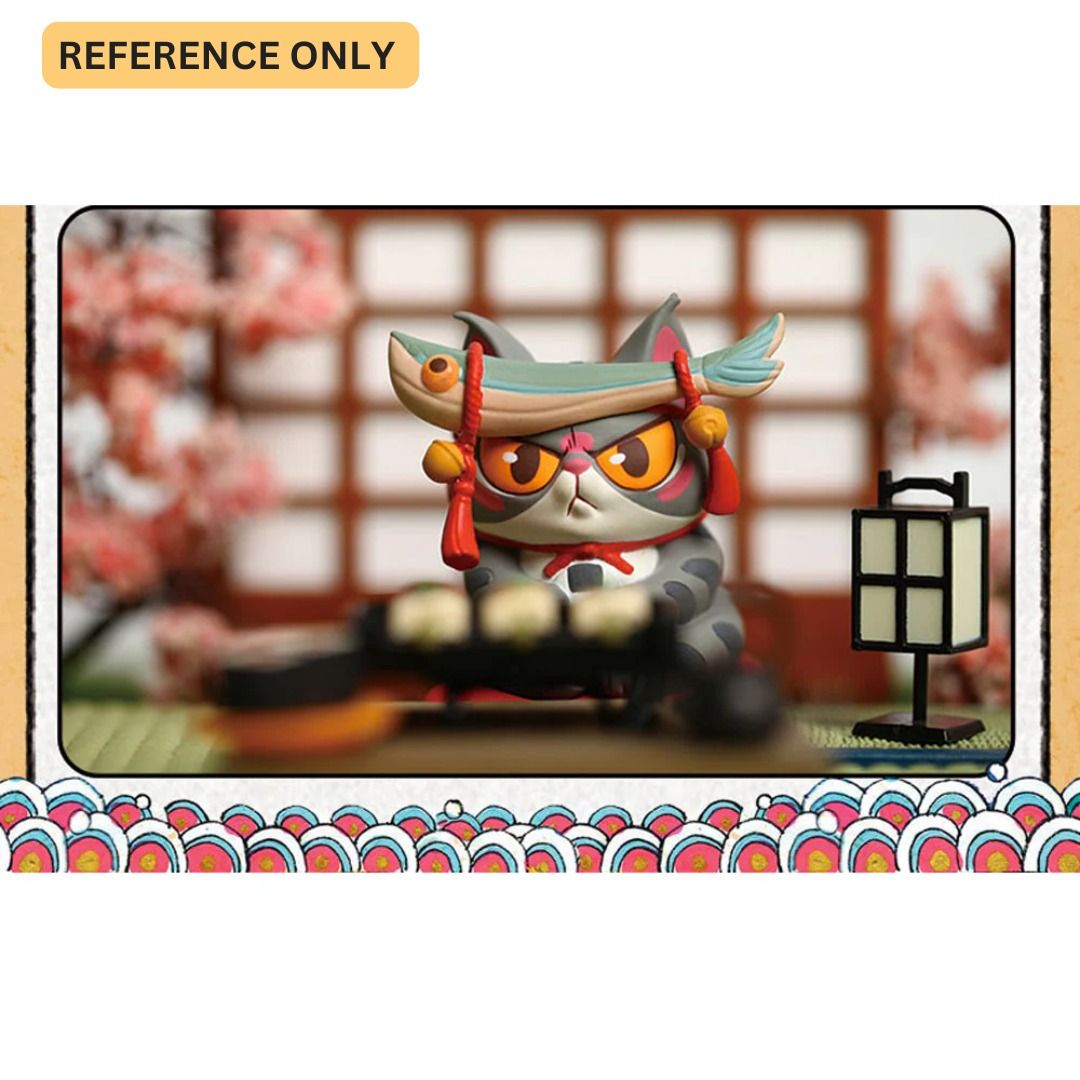 JAN SALE! [m18 COLLECTIBLES] 52TOYS Ramen Cat Food on Top - Paomian Cat ...