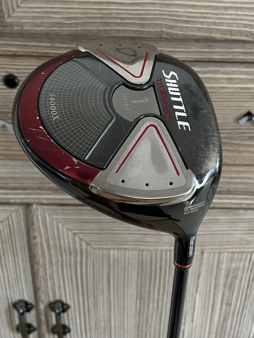 Maruman Shuttle i4000X Titanium Golf Driver 12.5* Flex-R2 Senior M50 ...