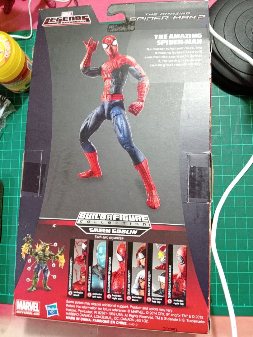Marvel Legends Infinite Series The Amazing Spider-Man, Hobbies & Toys ...