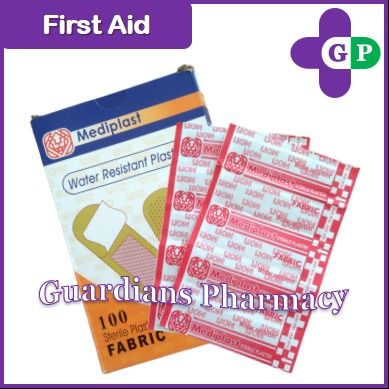 MEDIPLAST Adhesive Bandages Medical Plaster Strips Band-aid, Health ...