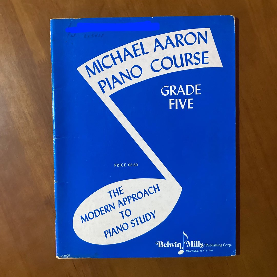 Michael Aaron Piano Course Grade Five: The Modern Approach To Piano ...