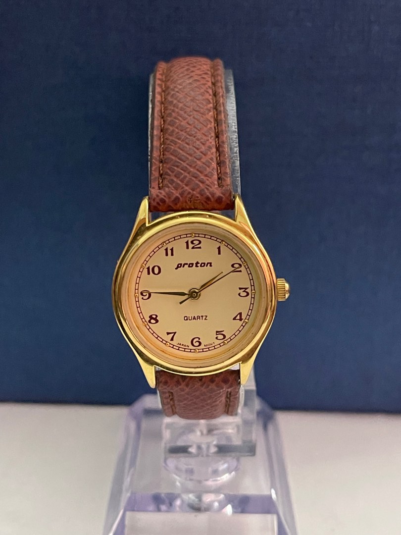 Mircron Gold Proton Watch, Women's Fashion, Watches & Accessories ...