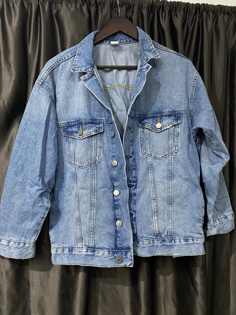 MNG denim Jacket, Women's Fashion, Coats, Jackets and Outerwear on ...