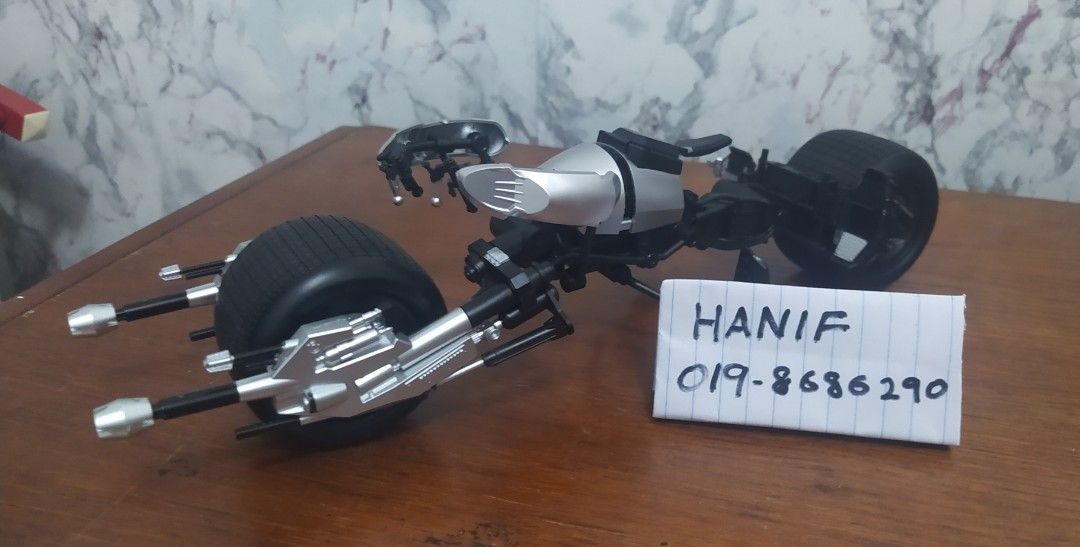 Modoking 1/12 batpod model kit batman the dark knight + led lights ...