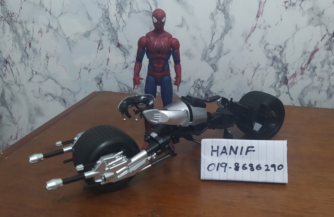 Modoking 1/12 batpod model kit batman the dark knight + led lights ...