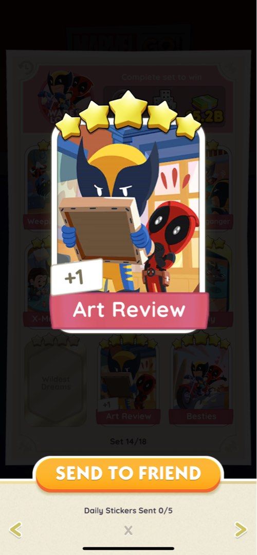 Monopoly Go Art Review Sticker, Video Gaming, Gaming Accessories, In ...