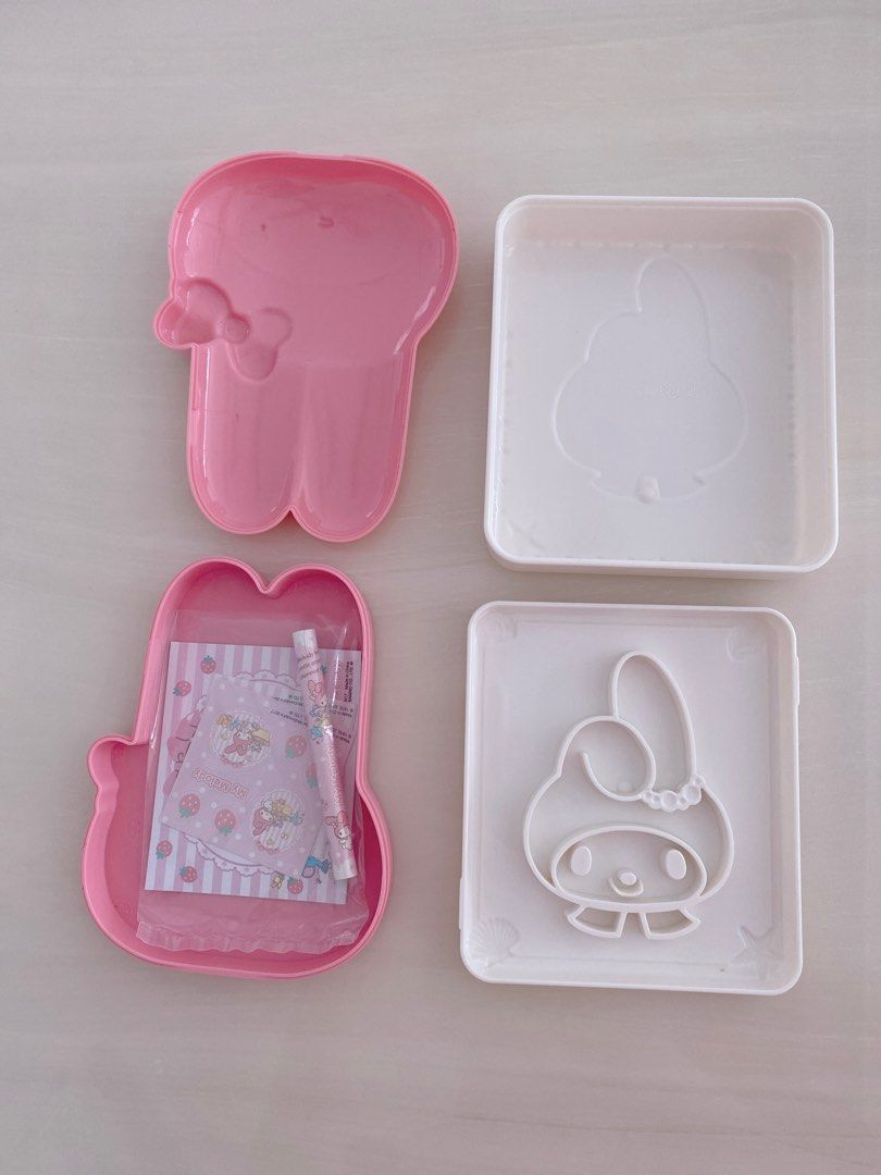 My Melody letter set & sandwich shape, Hobbies & Toys, Toys & Games on ...