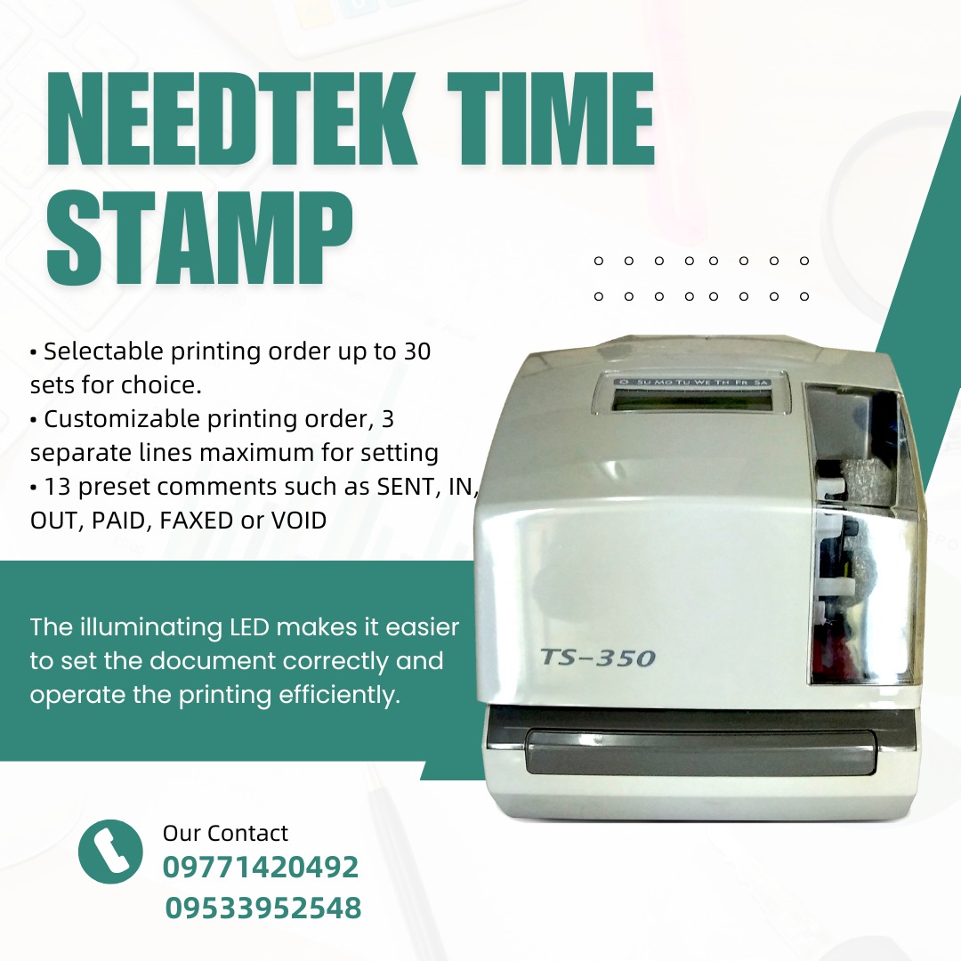 Needtek Time Stamp / Time Recorder / Time Stamping machine, Computers ...