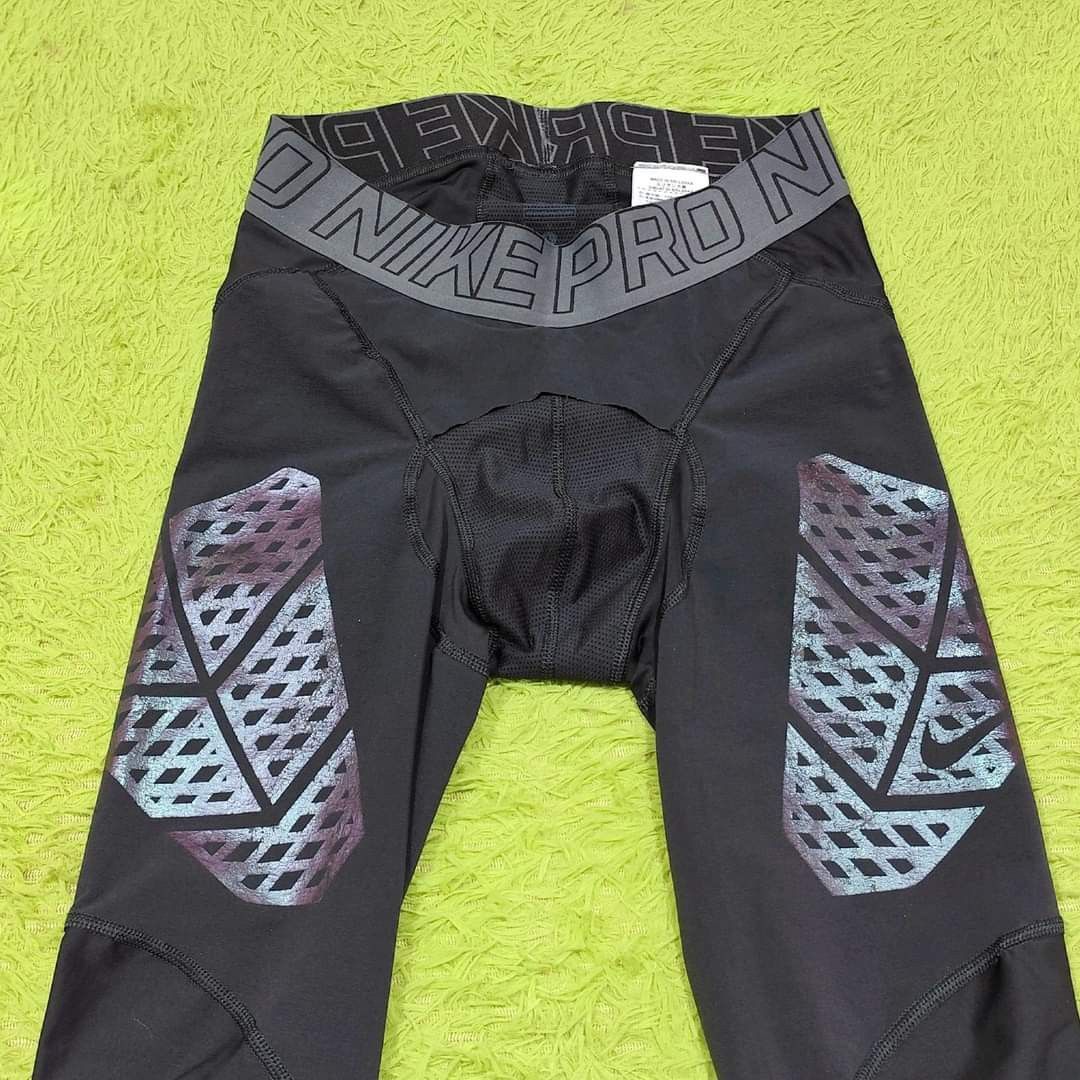 NIKE PRO HYPER POWER VAPOR COMPRESSION TIGHT *grey- LEGGING SPORT PRIA ...