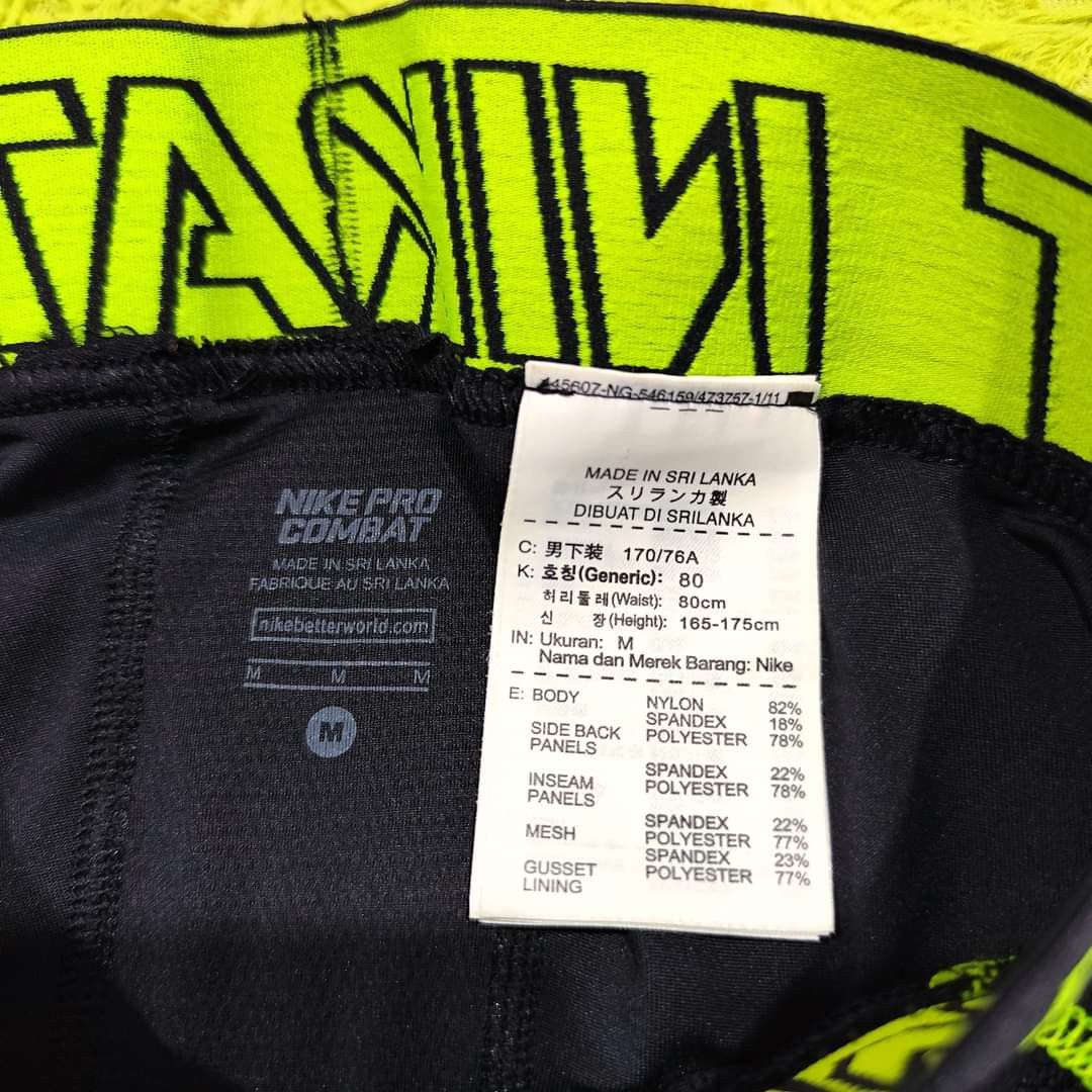 NIKE PRO HYPERCOOL VAPOR POWER COMPRESSION SHORT - CELANA SPORT PRIA ...